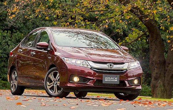 Japan December 2014: Honda Grace lands directly at #10 – Best Selling ...