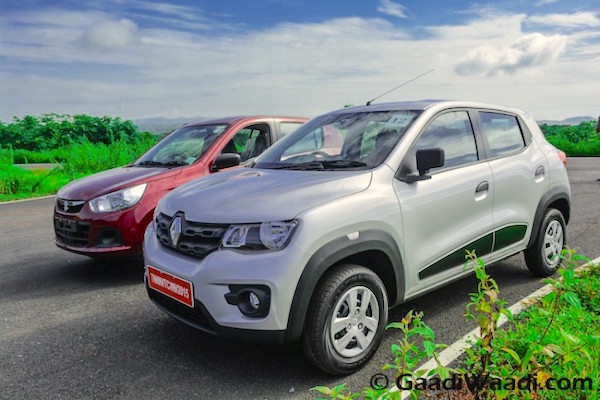 India October 2015: Renault Kwid above 5.000 sales in market up 25% ...