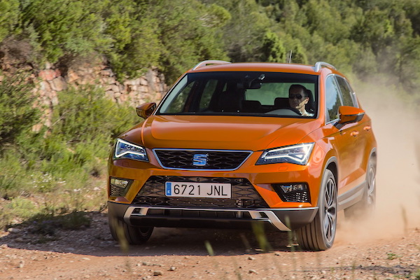 Austria August 2017: Ford Kuga, Seat Ateca and Skoda Kodiaq impress ...