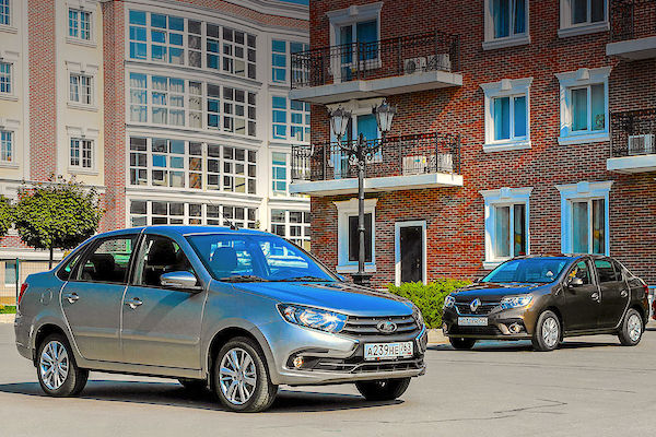 Russia January 2019: Lada Granta leads, BMW, Hyundai and Skoda strong ...