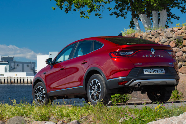 Russia August 2019: Renault (+12.3%) surfs on Arkana success in market ...