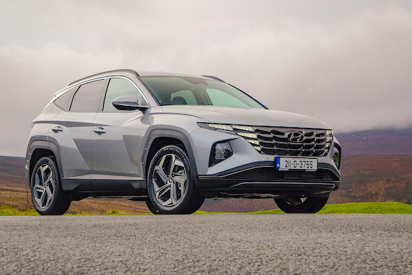 Ireland Full Year 2021: Hyundai Tucson reclaims top spot, Toyota ...