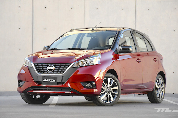 Mexico January 2022: Nissan March signs first ever win in market edging ...