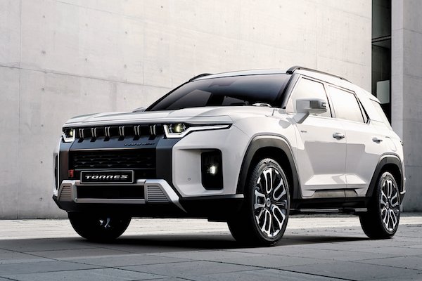 South Korea June 2022: Samsung QM6 up to #10, Ssangyong Torres arrives ...
