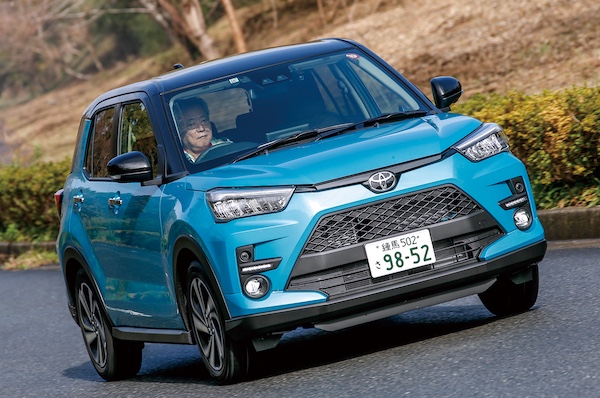 Japan June 2025: Toyota Raize threatens Yaris/Cross for 1st place ...