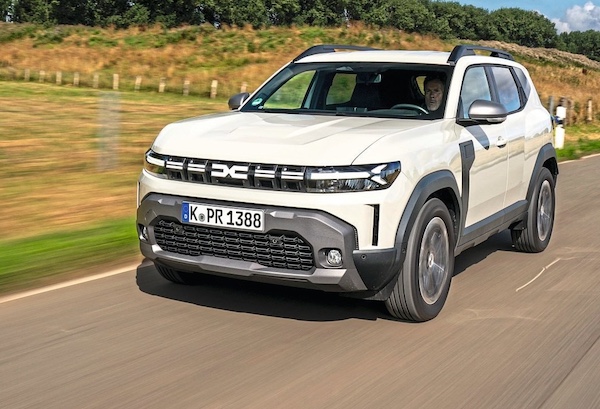 Hungary September 2025: Dacia Duster (+238.3%), Toyota C-HR (+80.8% ...